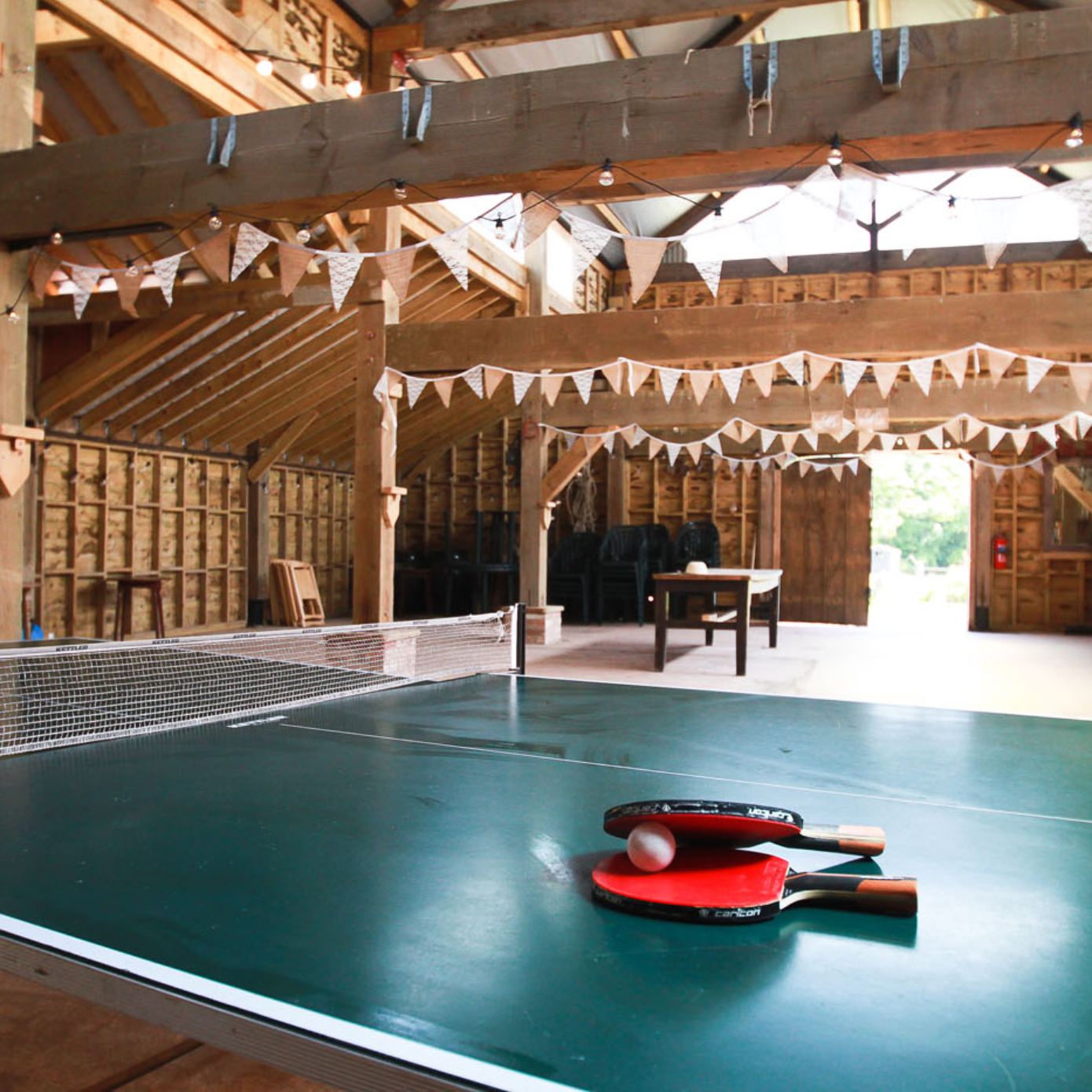 Games Barn included in Venn Farm Accommodation